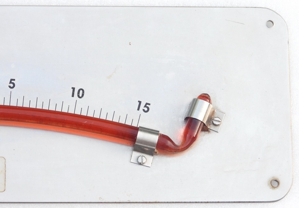 CVI, MARINE DIVISION SHIPS SUBMARINE GLASS TUBE CLINOMETER LEVEL | eBay