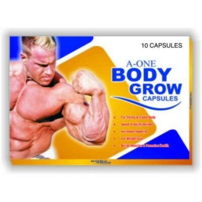 A One Body Grow Capsule, Pack of 10 x 10 = 100 Capsules LONG EXPIRY ...