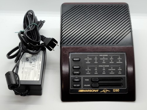 Marsona 1280 Sound Conditioner White Noise Sleep Sounds Machine Vintage ...
