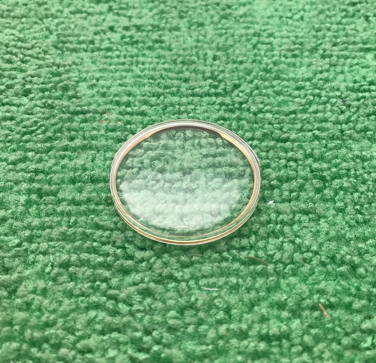 Genuine Omega 5130 PX Watch Crystal With Yellow Tension Ring | eBay