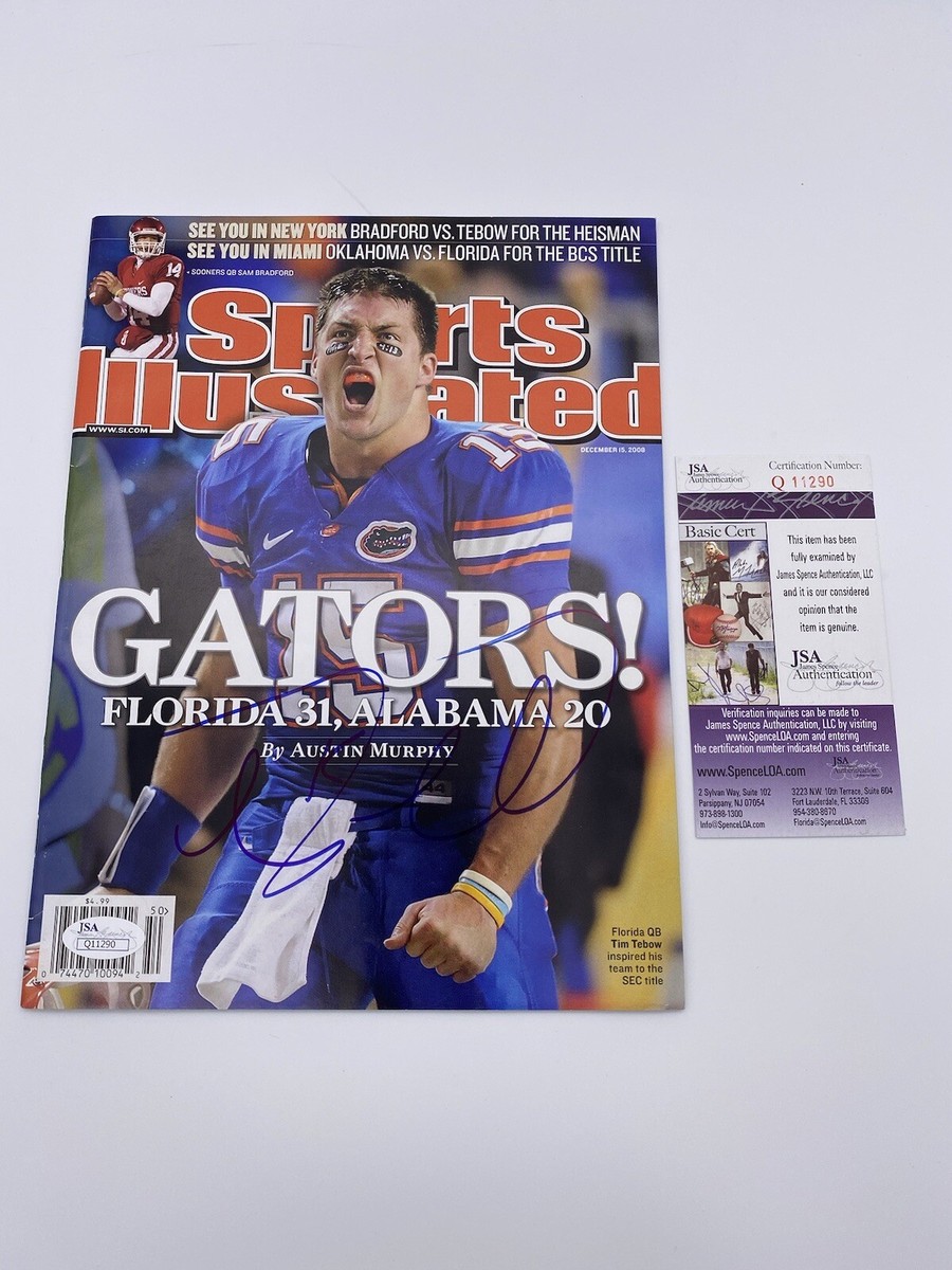 Tim Tebow Gators Magazine