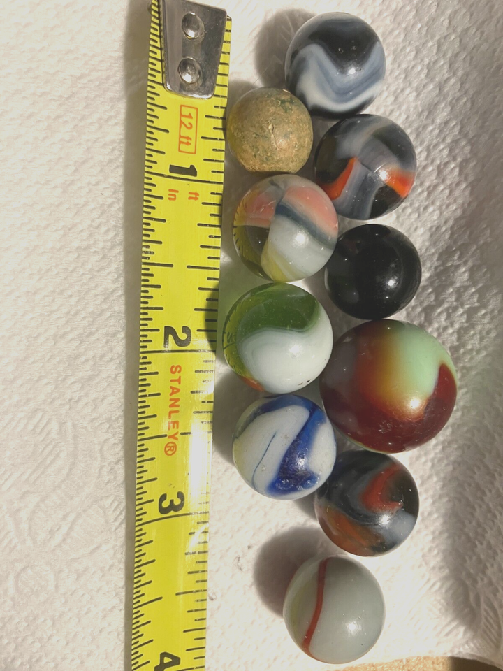 #71 Vintage 11 Marbles Collection as shown very nice lot RARE | eBay