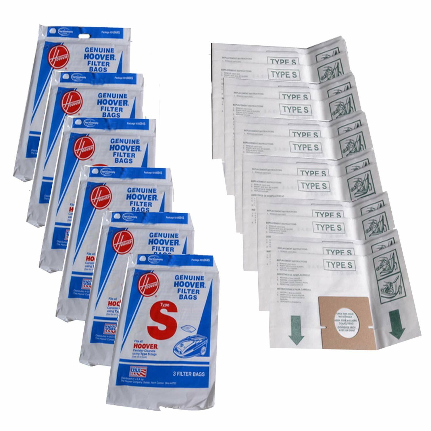 Fits For Hoover Style S Vacuum Bags Power Turbo Max Spectrum Windtunnel ...