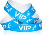 500 Pack VIP Plastic Wristbands Party Wristbands for Events VIP Custom ...