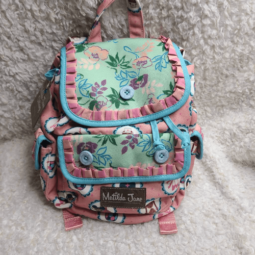 Matilda Jane Little Learners Mini Floral Backpack NWT | eBay