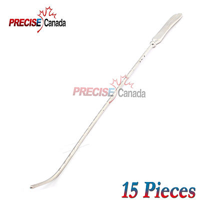 15 PCS SIMS UTERINE SOUND OB GYNE SURGICAL INSTRUMENTS 13" PC ...