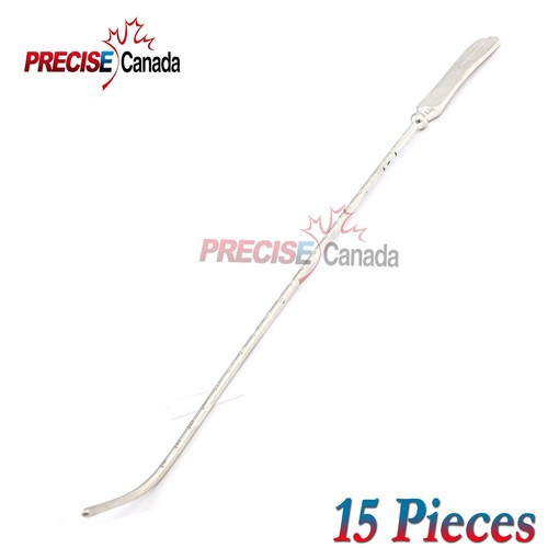 15 PCS SIMS UTERINE SOUND OB GYNE SURGICAL INSTRUMENTS 13" PC ...