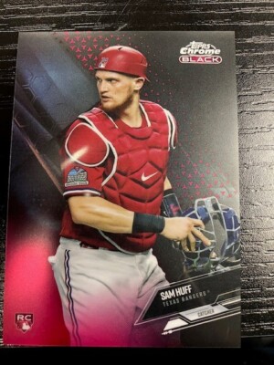 Sam Huff 2021 Topps Chrome Black Pink RC Refractor 4/5 Rookie Card #59 ...