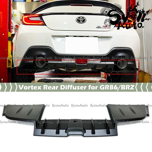 FITS 2022-2024 TOYOTA GR86 SUBARU BRZ AERO VORTEX STYLE REAR BUMPER ...