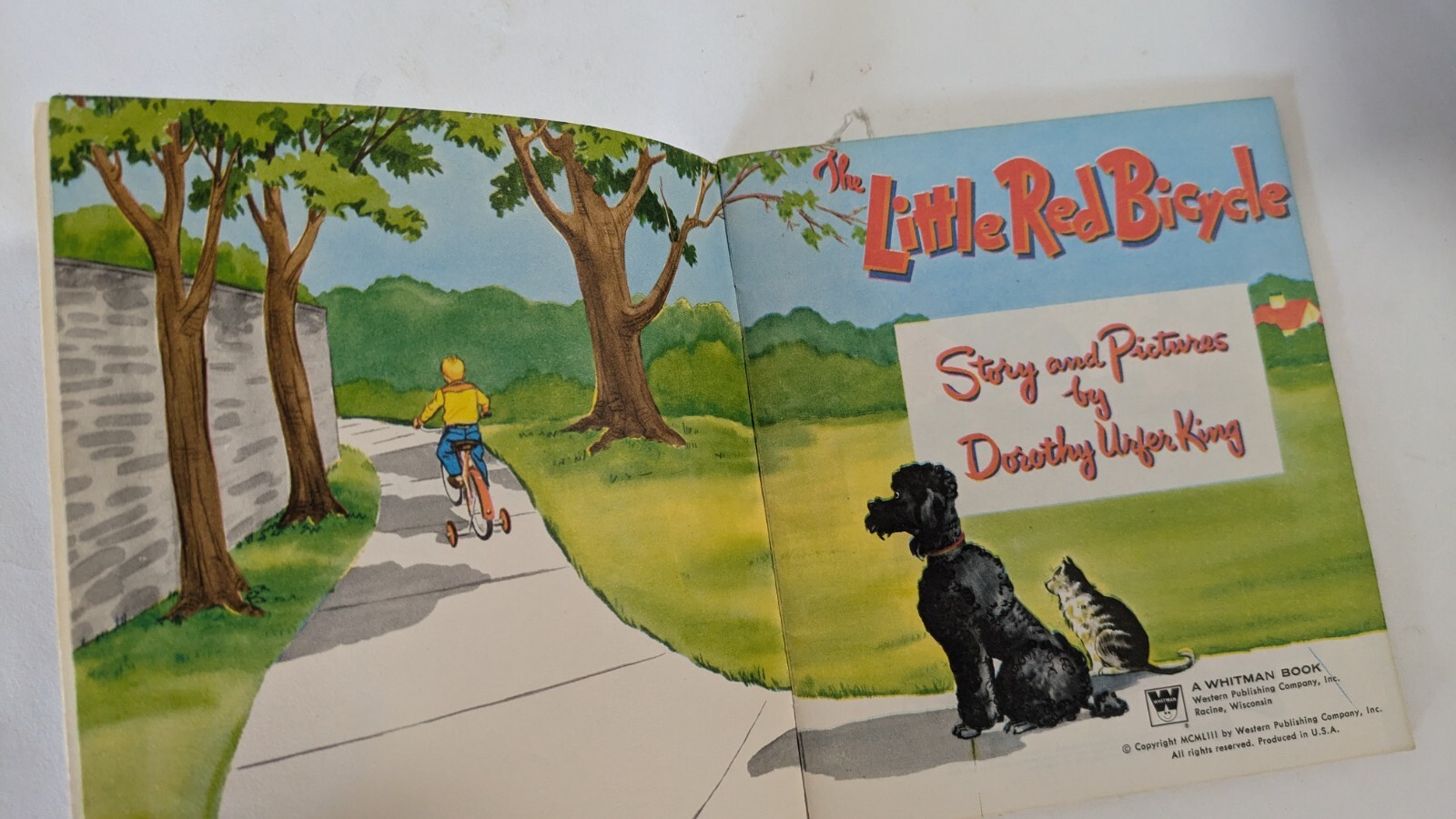 1953 book The Little Red bicycle | eBay