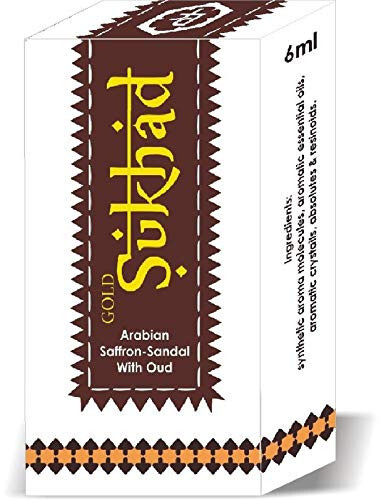 Parag Fragrances Gold Sukhad Edition Arabian Sandal, Saffron & Oudh ...
