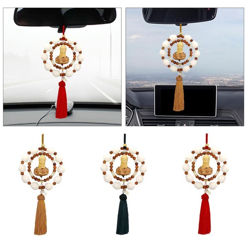 Buddha Car Hanging Ornament Car Dangling Ornament Lucky Car Charm ...