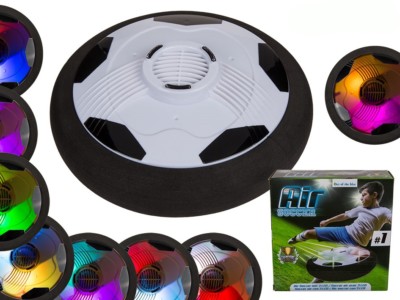 Indoor Outdoor LED Light Up Air Power Soccer Disk Football Disc ...