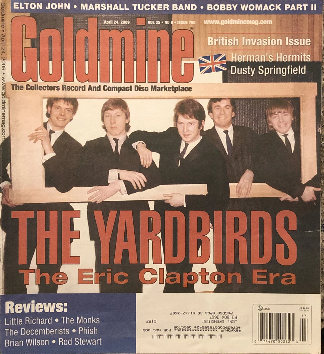 Yardbirds Eric Clapton