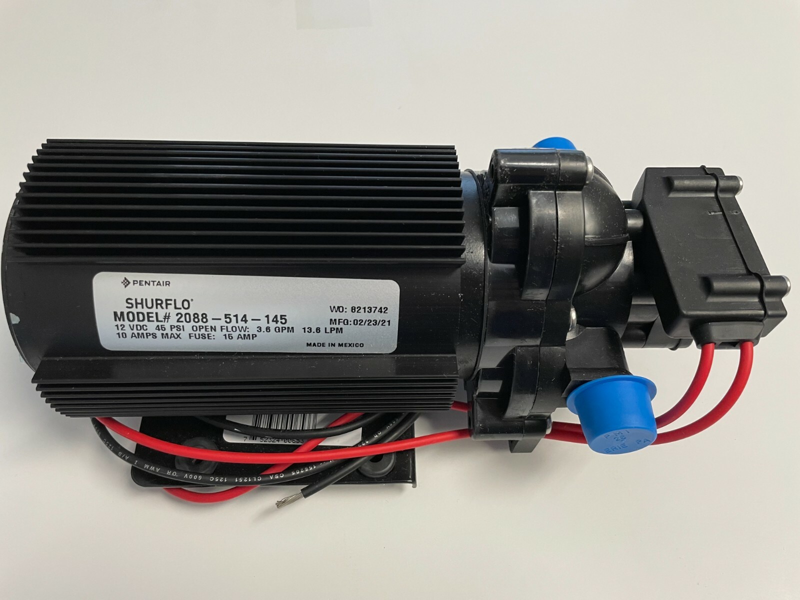 SHURFLO PUMP MODEL: 2088-514-145 12 VDC | eBay