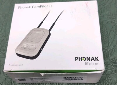 Phonak ComPilot II, Bluetooth Streamer, Remote Control with Neckloop ...