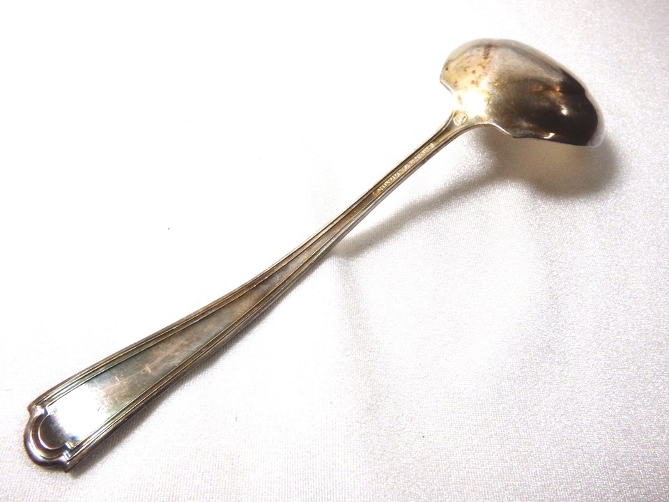 VTG 1835 R Wallace Silver plate small Cream Ladle serving spoon | eBay