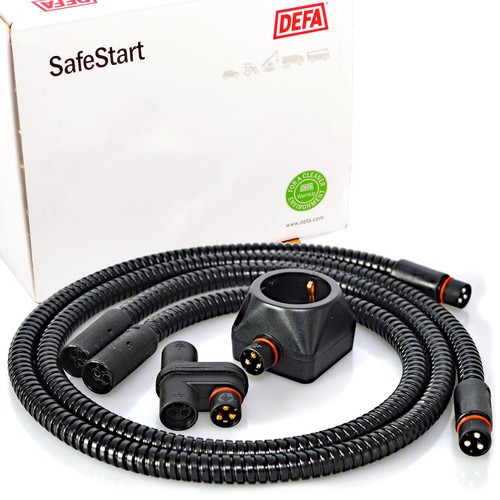 DEFA A460762 Verbindungskabel Set mit T-Stück + Steckdose Connection ...