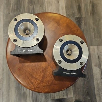 2 Realistic super tweeters home or car 40-1310 EPS24435B 8 Ohm 5000 ...