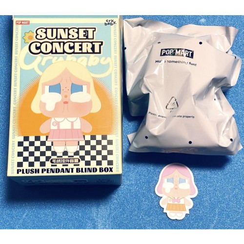 Pop Mart Sunset Concert crybaby stuffed toy | eBay