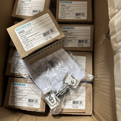 ⚡️Siemens HR63 Class "R" Fuse Clip Kit for 100Amp⚡️ | eBay