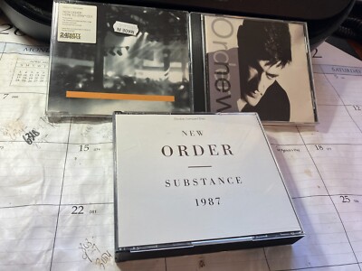 NEW ORDER 4 CD LOT: SUBSTANCE 2 CD FATBOX, LOW LIFE, HERE TO STAY UK ...