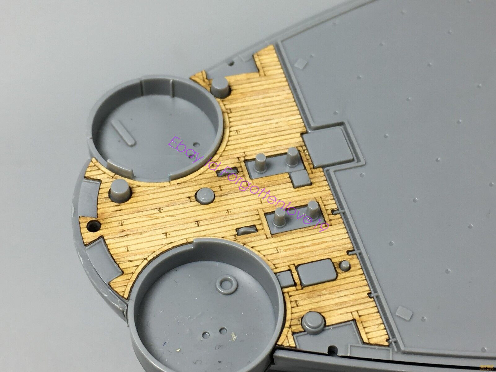 Wooden Deck for Tamiya 78029 1/350 Scale USS Missouri BB-63 Circa 1991 ...