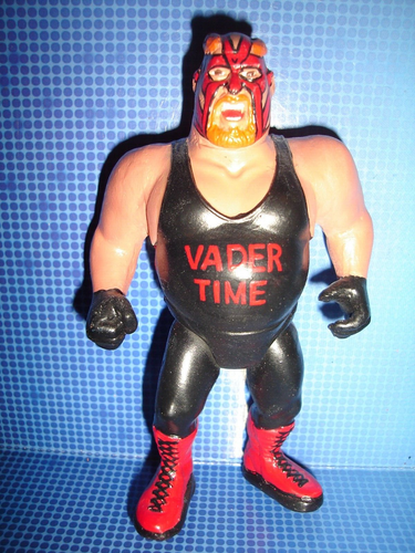 WWE WWF Lot VADER 4" Hasbro Custom REVERSE COLOR SCHEME Wrestling RARE ...