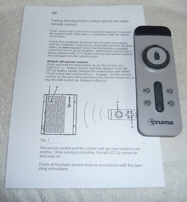 Truma XT XT2 XT4 XTL Caravan Mover Remote Control Handset 60020-00070 ...