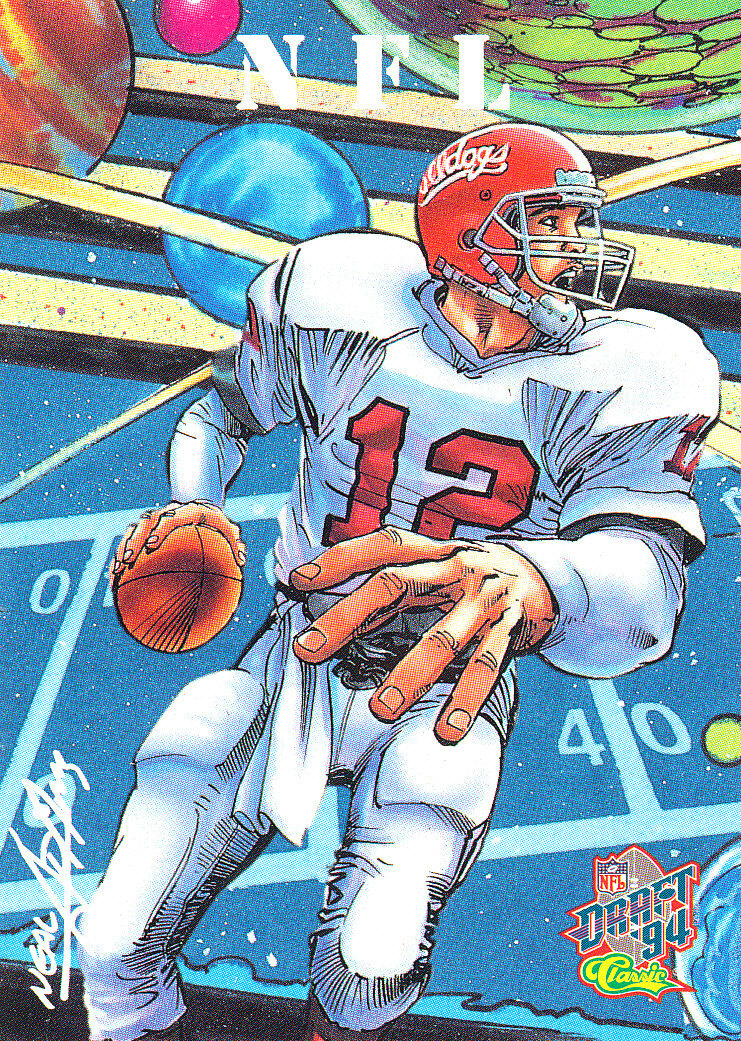 CLASSIC COMIC-SP Trent Dilfer RC BROWNS 49ERS SEAHAWKS RAVENS BUCS ...