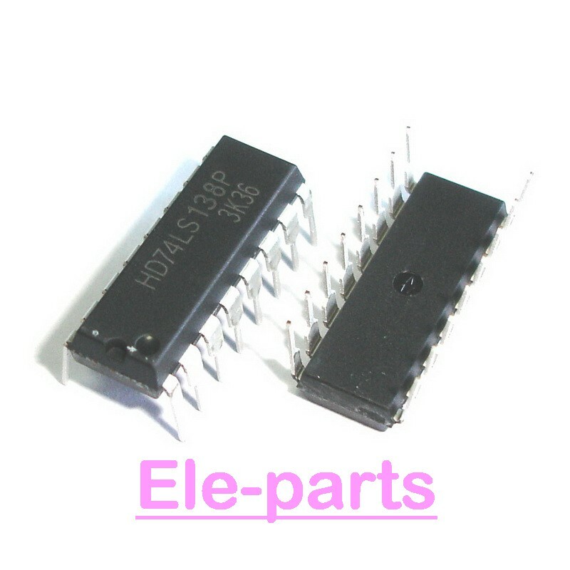 10 PCS HD74LS138P DIP-16 74LS138 3 to 8-Line Decoders/Demultiplexers IC ...