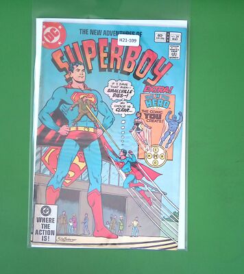 NEW ADVENTURES OF SUPERBOY #29 8.0 DC COMIC BOOK H21-109 | eBay
