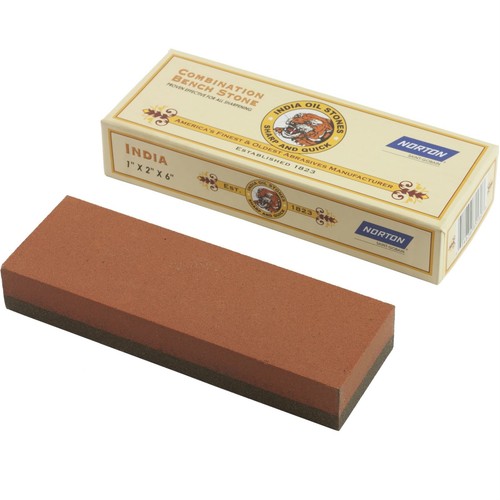 Norton India Alundum 6" Coarse Fine Grit Benchstone Combo Sharpening ...