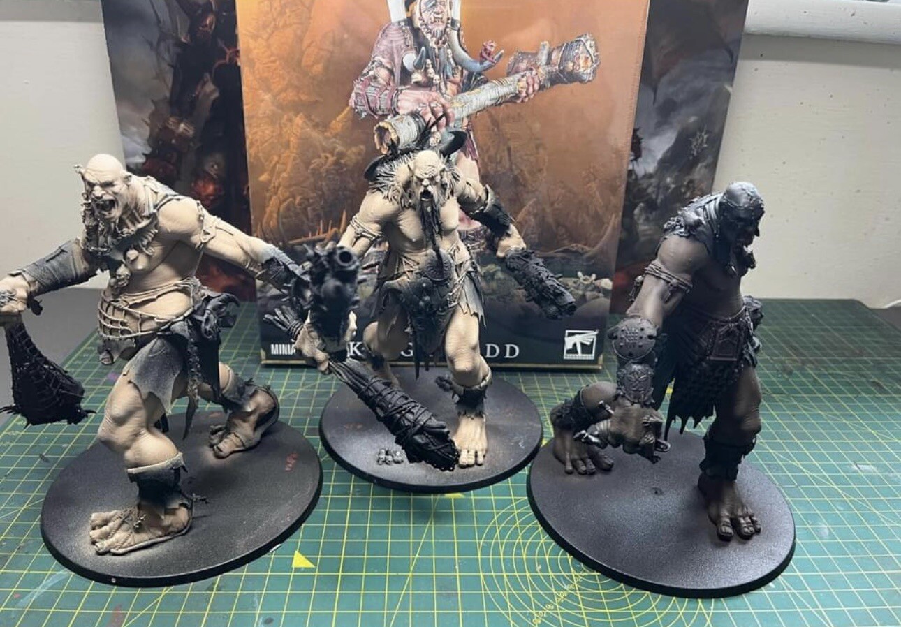 Warhammer Age of Sigmar Sons of Vehement Army Of 4 Mega Gargants (1 new ...