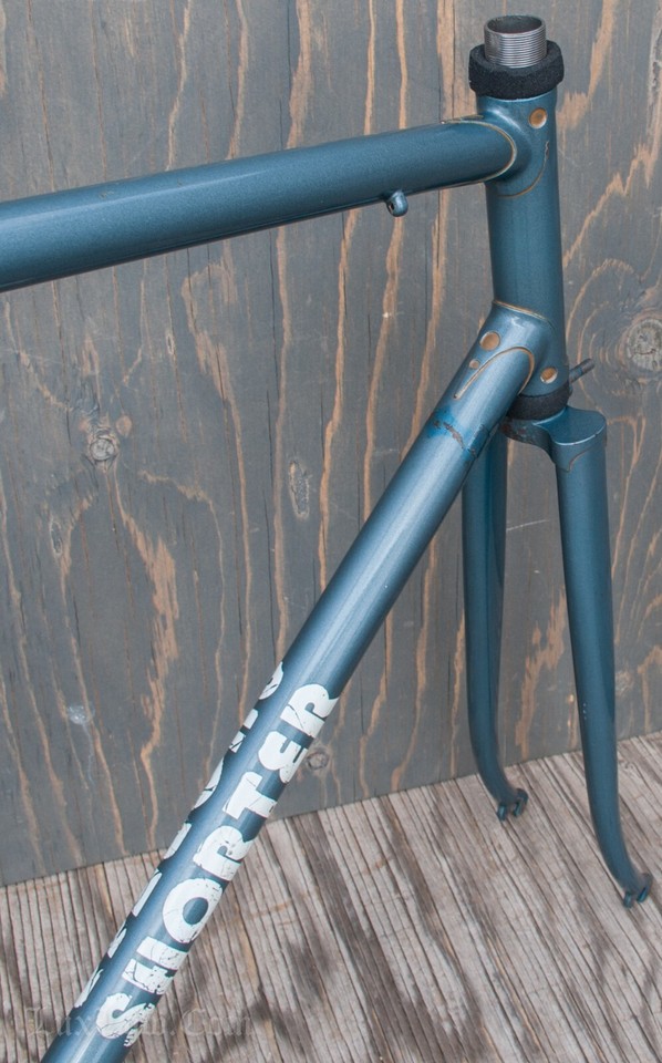 Vintage Alan Shorter 57cm Road Bike FRAME & FORK Reynolds 531 Steel ...