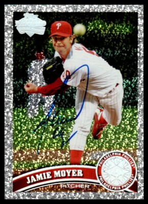 2011 Topps Diamond Anniversary #232 Jamie Moyer Auto Signed IP ...