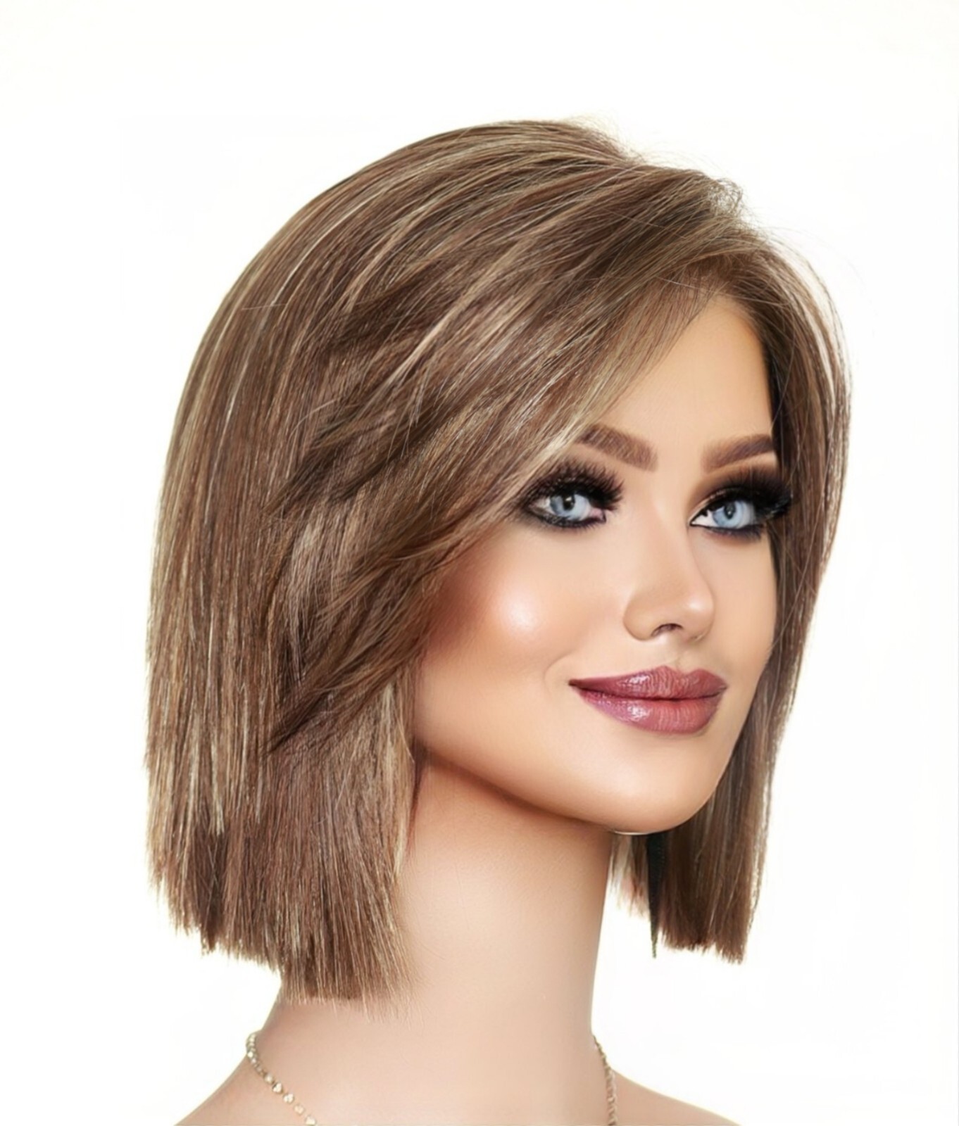 Ellis | Naturalle | Estetica Wigs | Lace Front | Lace Part | Blunt Cut ...