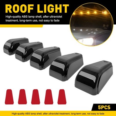5X Amber Light LED Roof Cab Marker Lamps Fits For A Wide Range Of ...