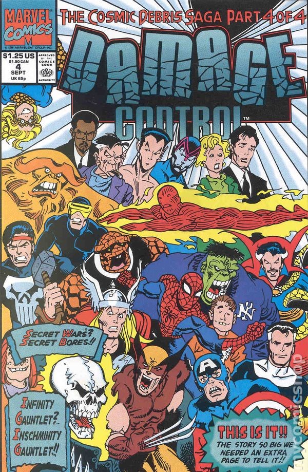 Damage Control #4 FN 1991 Stock Image | eBay