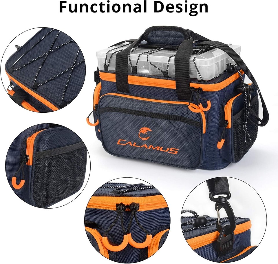 Fishing Tackle Bags - Fishing Bags for Saltwater or Freshwater Fishing ...