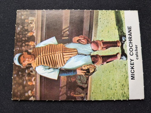 1961 Golden Press HOF Baseball Stars # 12 Mickey Cochrane ...