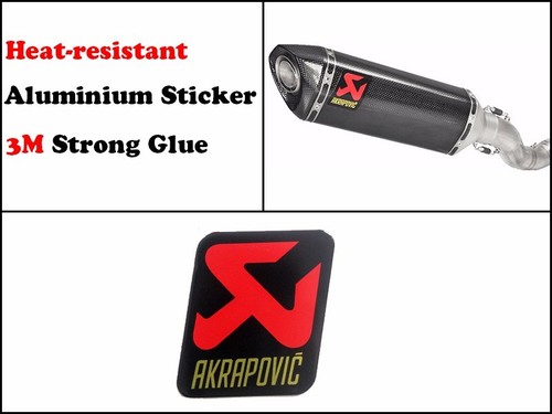 Akrapovic Exhaust Stickers Pipe Decals Racing Sticker Heat Resistant ...