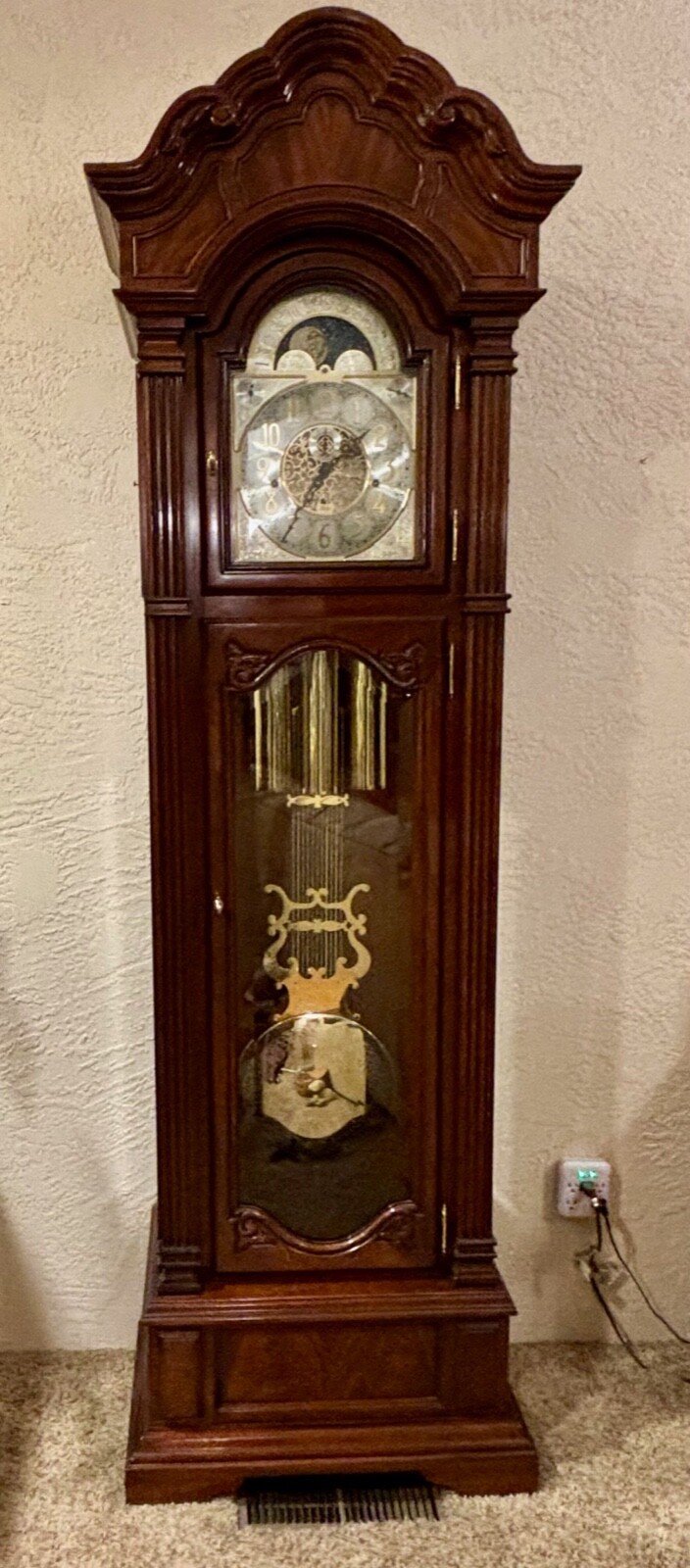 Vintage Sligh Grandfather Clock - Model 0961-1-AN | eBay