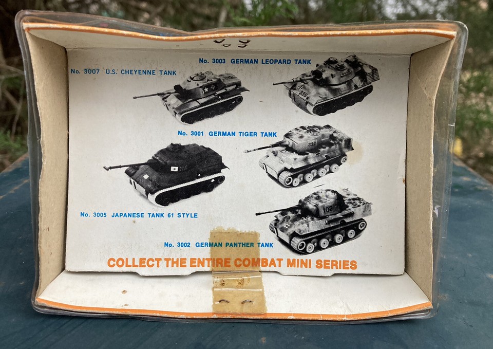 Vintage Schuco wind up COMBAT MINI SERIES - "CHEYENNE" TANK Army Japan ...