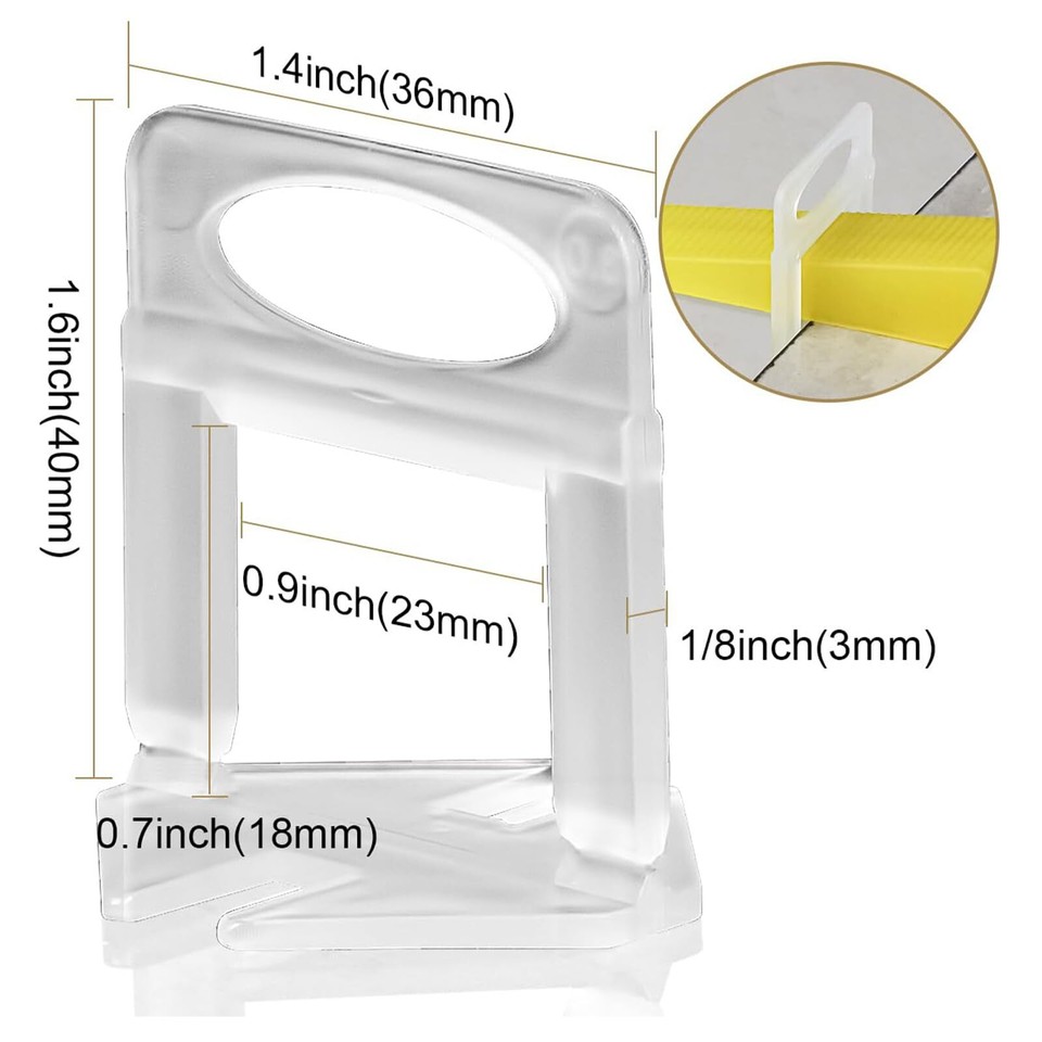 Tile Leveling System Tiles Leveler Spacers Lippage Free Tile And Stone ...