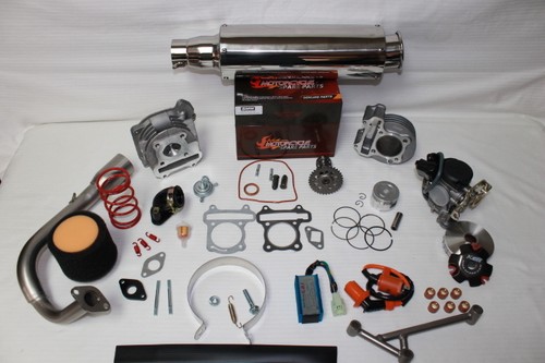 Scooter Big Bore Kit 100cc 50mm QMB139 GY6 Scooter Performance Parts ...