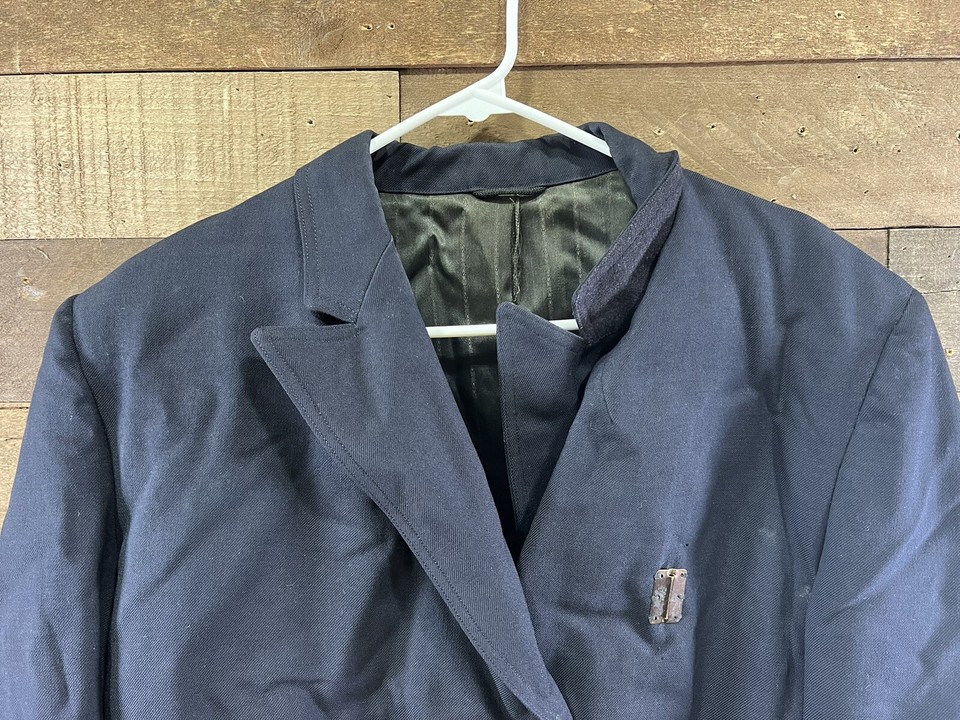 Vintage US Fire Department Dress Blue Jacket Uniform | eBay