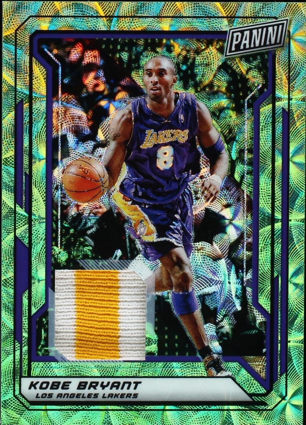 2019 Panini National Convention VIP - Kobe Bryant #25 Neon Green Prizm ...