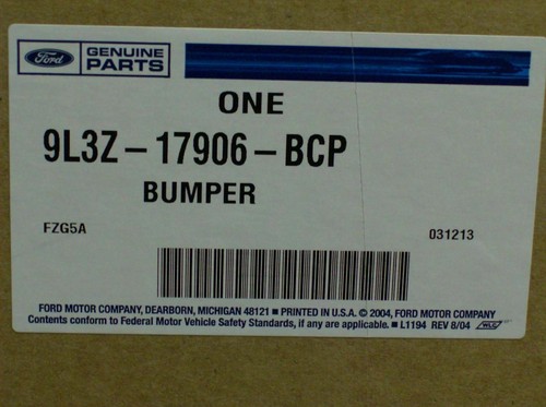 09 thru 14 Ford F-150 OEM Genuine Ford Rear Chrome Step Bumpers w/ Prox ...