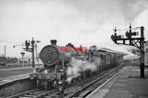 PHOTO GWR 47XX NO 4703 1957 AT DIDCOT DOWN SPECIAL PARCELS MAILS | eBay